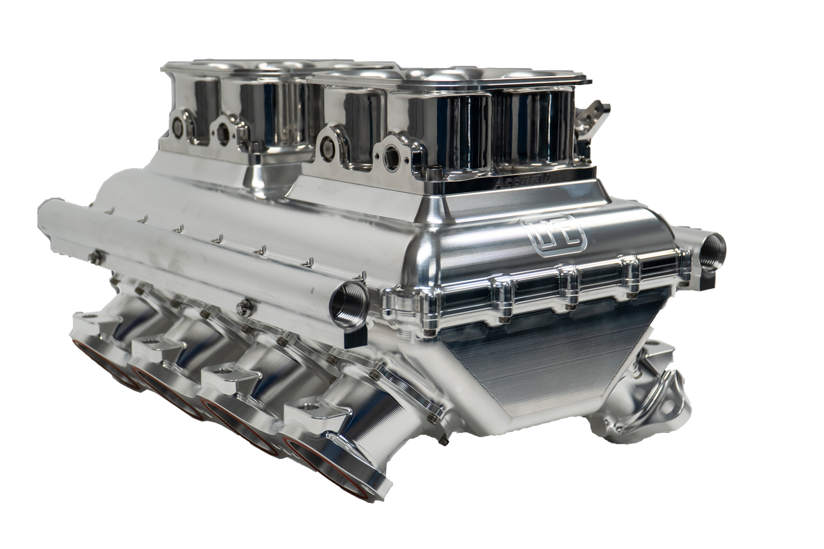 LME Dual Throttle Body Billet Intake