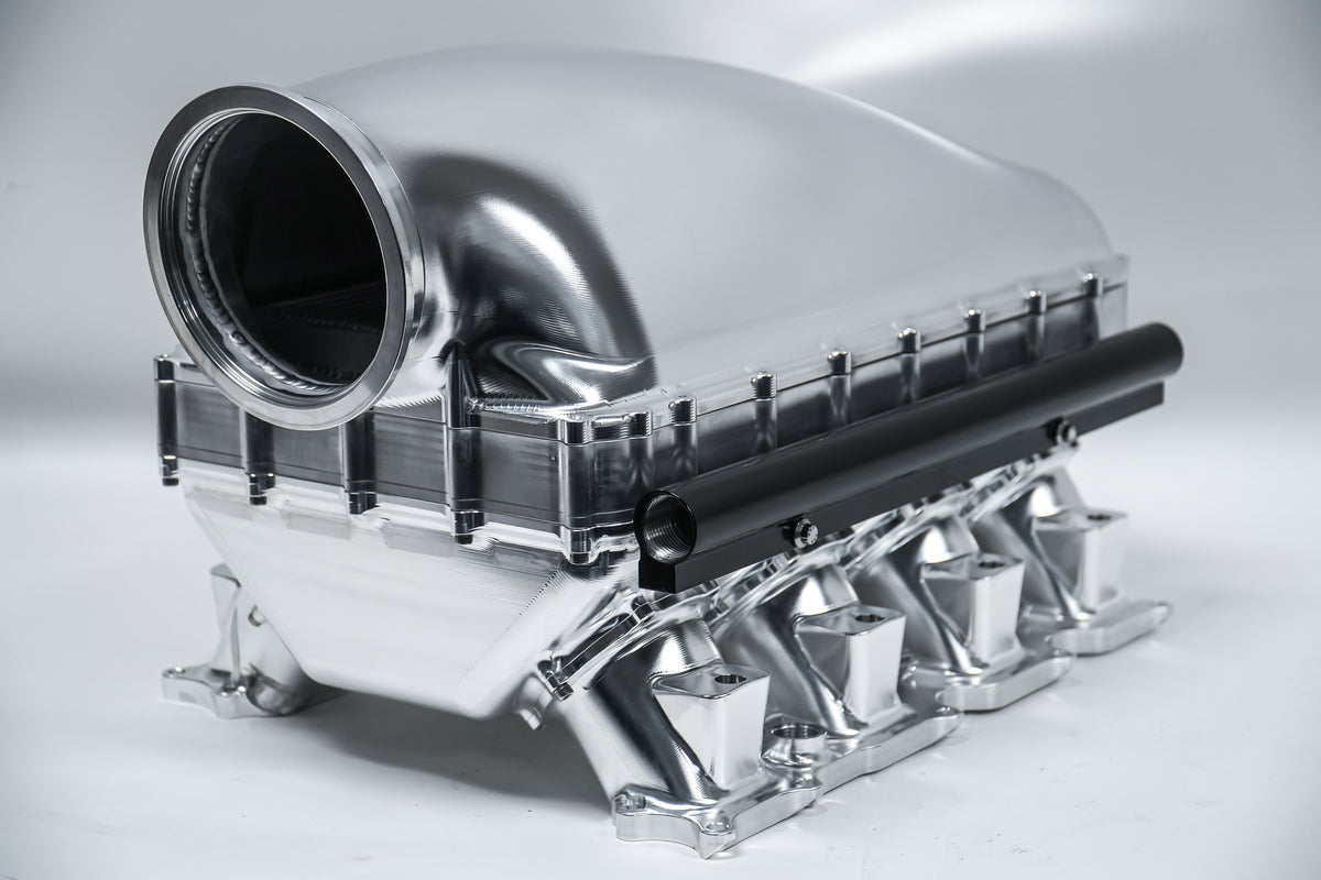 LME RACING 2400HP BILLET INTAKE 123MM V BAND